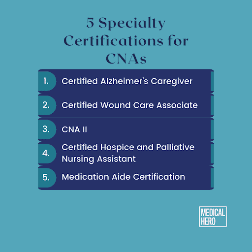 5 Specialty Certifications for CNAs